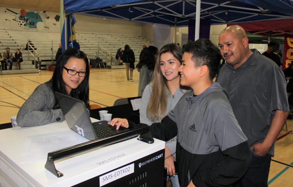Fontana Unified Middle School Students Display Computer Expertise ...