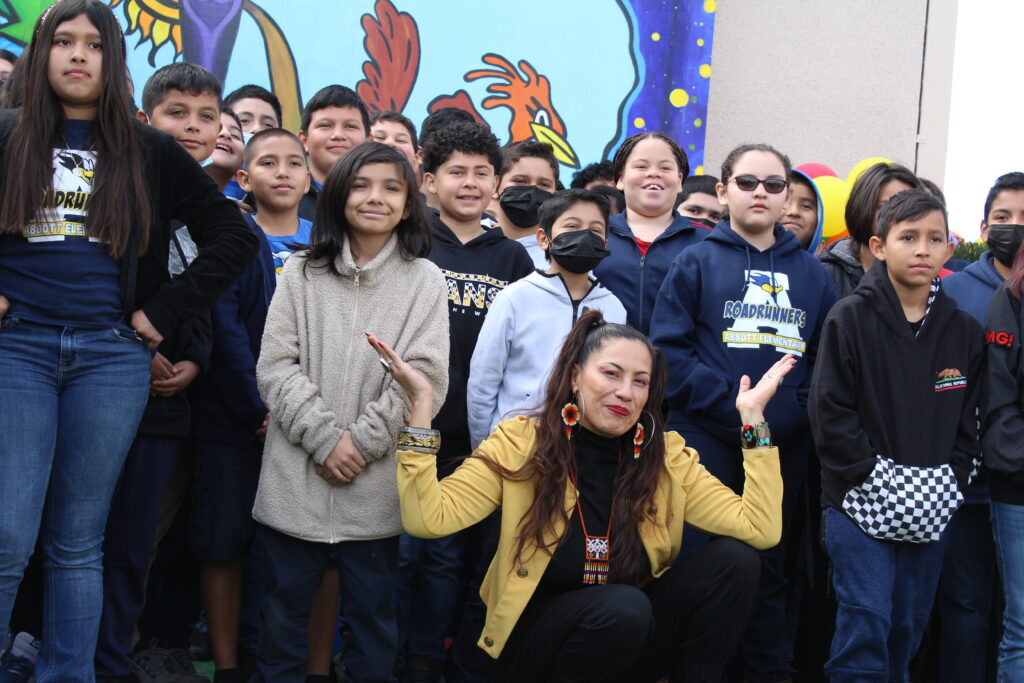Abbott Elementary School Students Celebrate New Mural with Festive ...